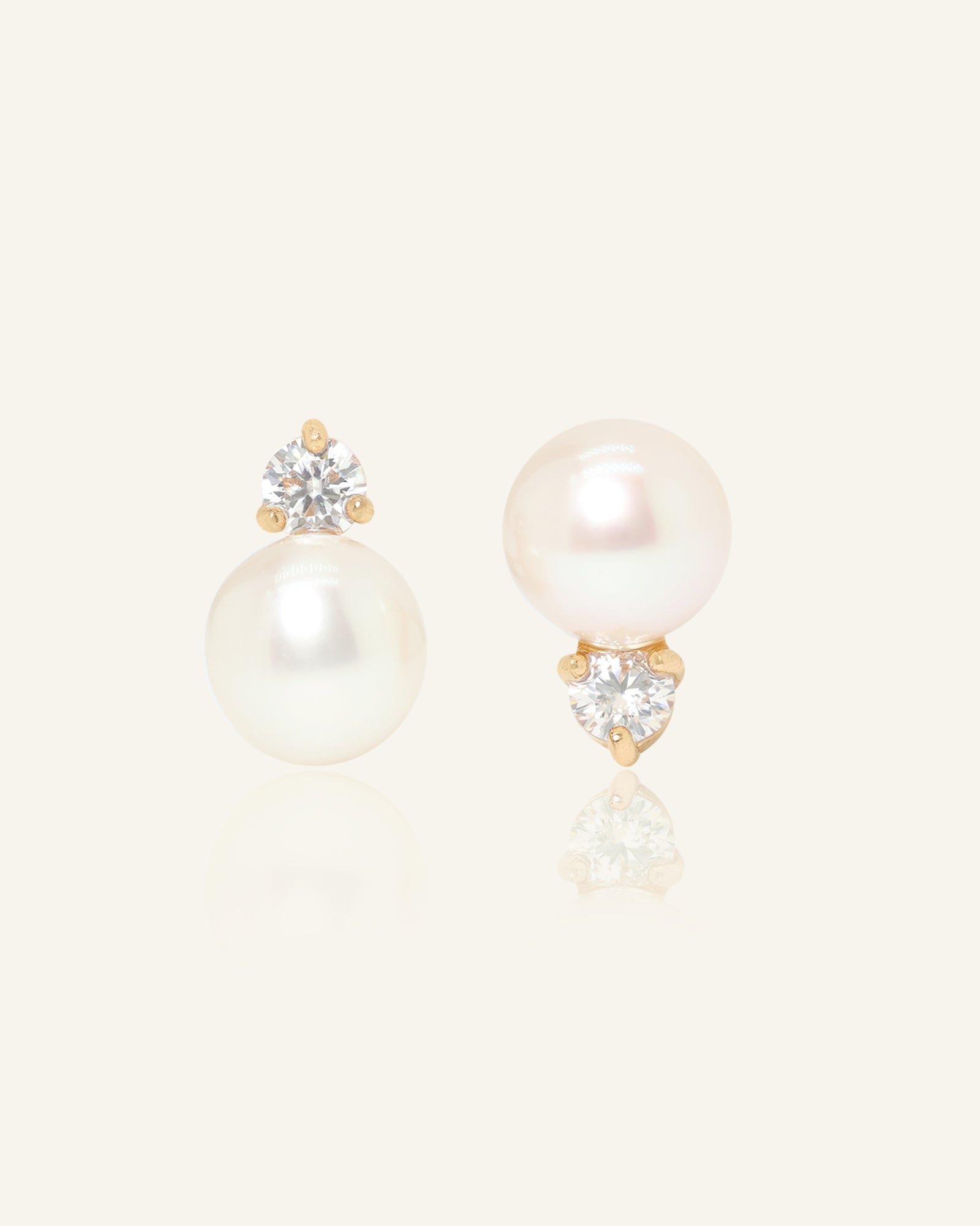Sparkle Pearl Studs by Elate – Love Estella